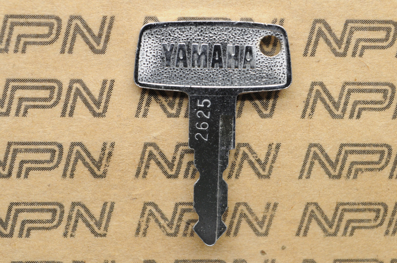 NOS Yamaha Ignition Switch & Lock Key # 2625 - NOS Parts NOW