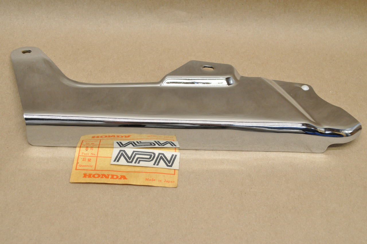NOS Honda Z50 A K3 Mini Trail Chrome Drive Chain Guard Case 40510-120 ...