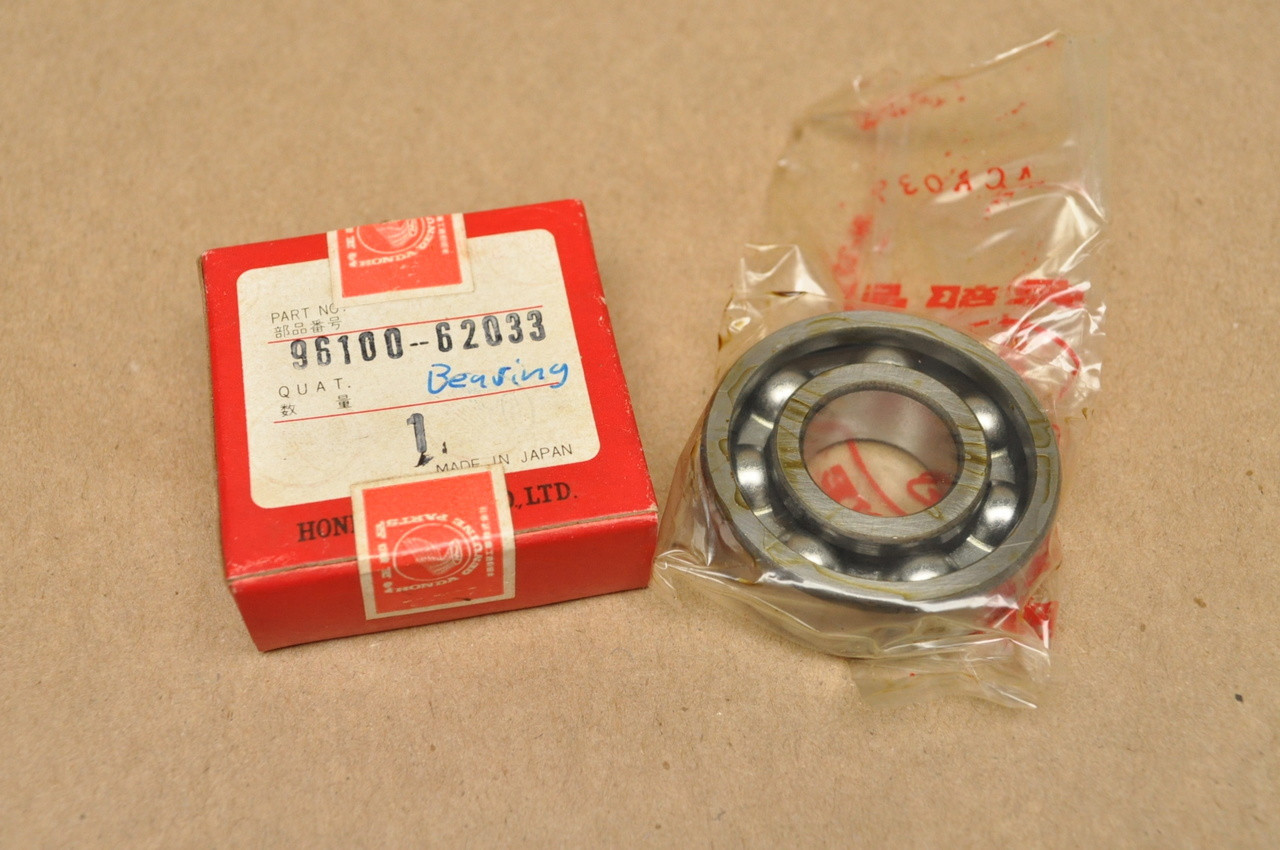 NOS Honda NC50 PA50 MR50 Radial Ball Bearing Crank Case 96100-62033 ...