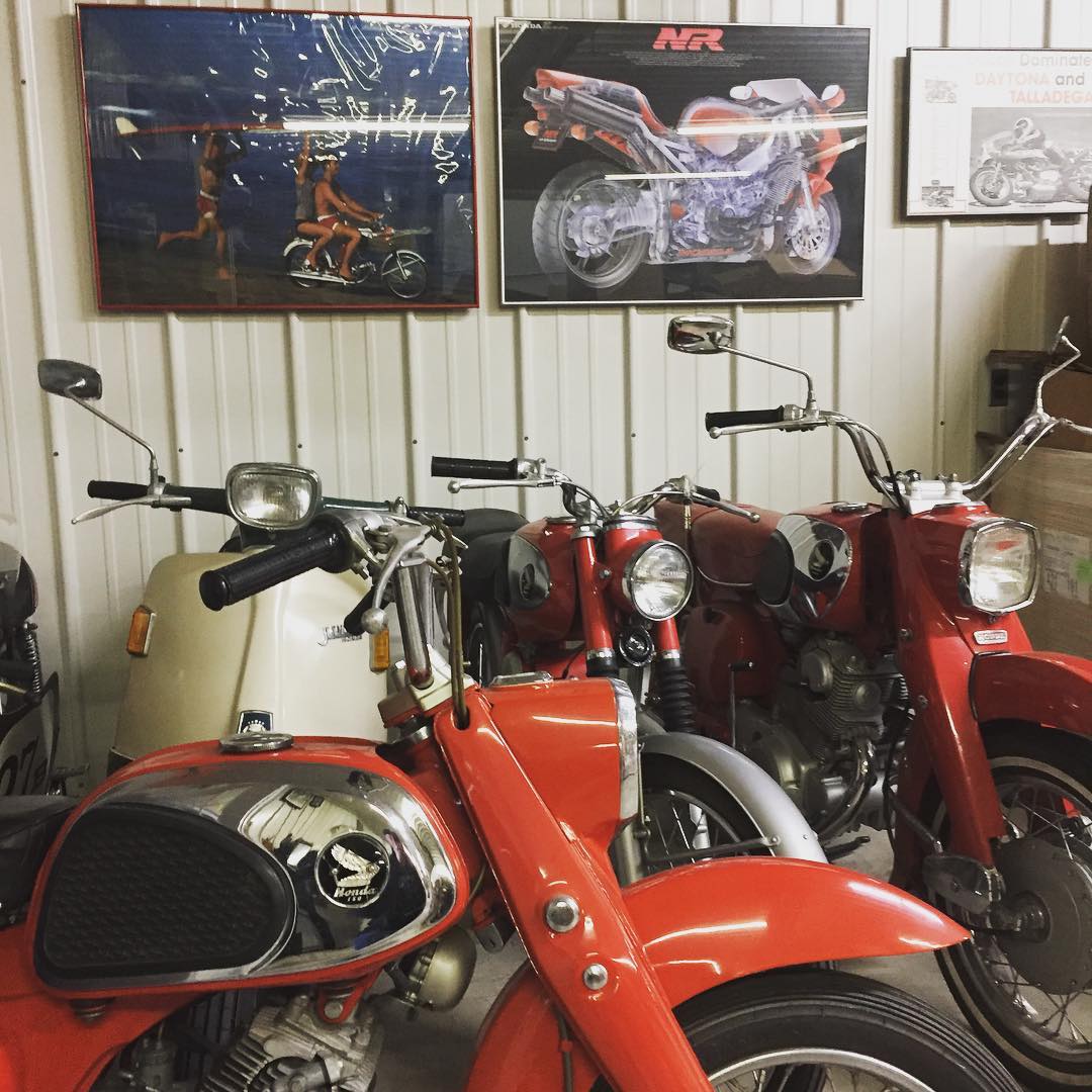 Collection of Vintage Honda Motorcycles - NOS Parts NOW