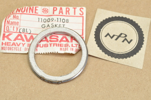 NOS Kawasaki 1979-80 KX80 Exhaust Gasket 11009-1108 - NOS Parts NOW