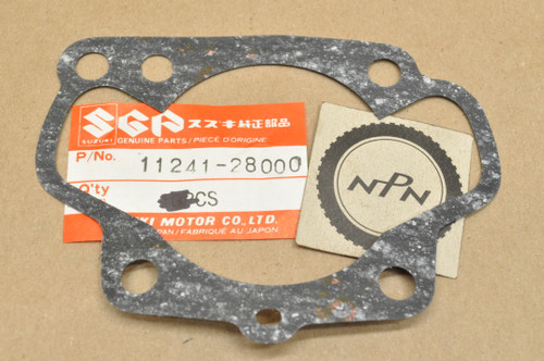NOS Suzuki TC125 TM100 TM125 TS125 Cylinder Base Gasket 11241-28000 - NOS Parts NOW