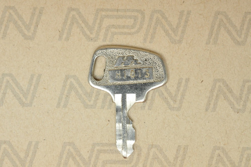 NOS Honda OEM Ignition Switch & Lock Key Double Groove H1013 - NOS ...