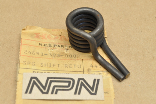 NOS Honda 1976-78 CB750 A Hondamatic Gear Shift Return Spring 24651-393 ...