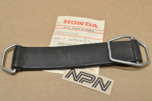 NOS Honda CB175 CL175 SL175 SL350 XL250 Battery Band C 95012-14000 ...