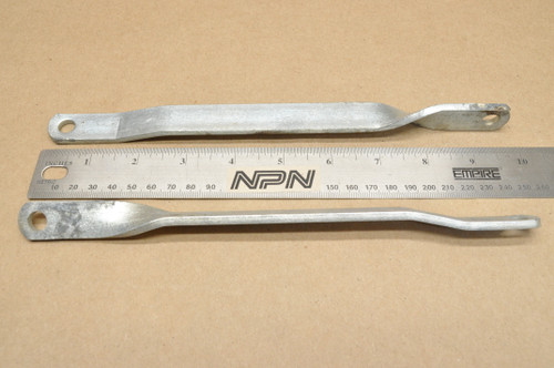 NOS Honda S90 Highway Crash Roll Bar Engine Guard Mount Bracket Pair 9 ...