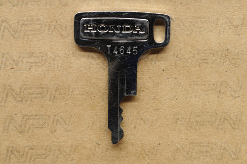 NOS Honda OEM Ignition Switch & Lock Key T4645 - NOS Parts NOW