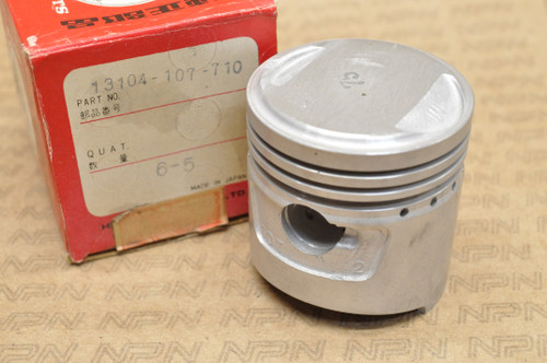 NOS Honda CB100 K0-K1 CL100 K0-K1 CL100S .75 Oversize Piston 13104-107 ...