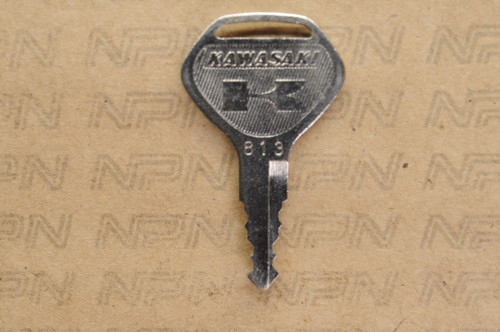 NOS Kawasaki Ignition Switch & Lock Key #813 27008-068-13 - NOS Parts NOW