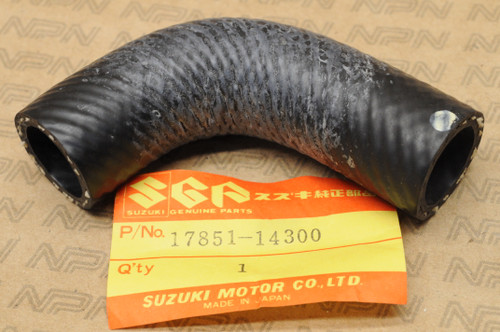 NOS Suzuki 1982-83 RM250 Radiator Inlet Hose Tube 17851-14300 - NOS ...