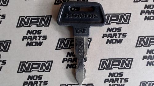 NOS Honda OEM Ignition Switch & Lock Key # 77809 - NOS Parts NOW
