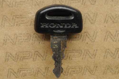 NOS Honda OEM Ignition Switch & Lock Key #511 - NOS Parts NOW