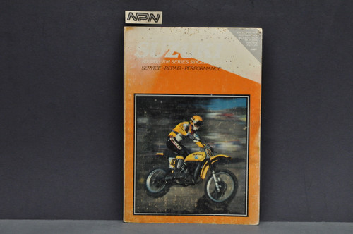 Vintage 1975-77 Suzuki RM80 RM100 RM125 RM250 RM370 Clymer Service ...