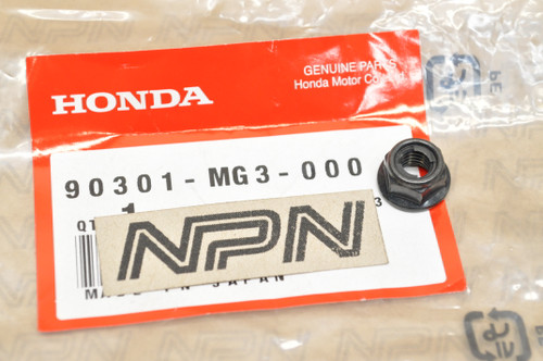NOS Honda CBR1000 CBR600 GL1500 NX650 XL600 XR200 XR500 Nut 90301-MG3 ...