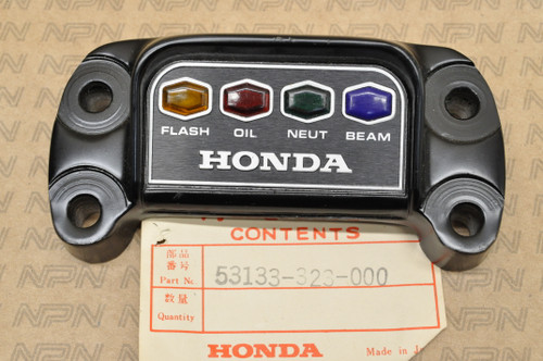 NOS Honda CB500 K0 CB750 K2-K4 Handlebar Holder Pilot Light Box 53133 ...