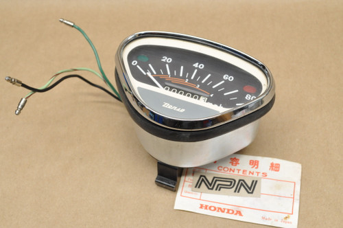 NOS Honda S90 Denso Speedometer Speedo MPH Gauge Meter 37200-028-670 ...