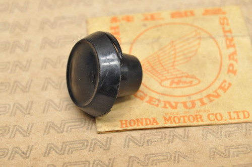 NOS Honda C100 C102 C200 CM91 CT200 S65 Black Fork Side Cap 51341-001 ...