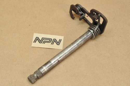Vtg Used OEM Yamaha YZ60 YZ80 Motocross Gear Shift Spindle Shaft 22W ...