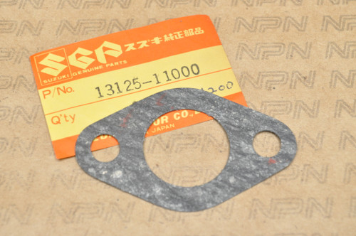 NOS Suzuki T20 TC185 TC250 TS100 TS125 TS185 Carburetor Intake Gasket ...