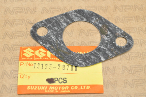 NOS Suzuki RM125 TM100 TM125 Carburetor Intake Pipe Gasket 13125-28700 - NOS Parts NOW