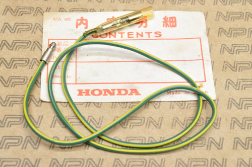 NOS Honda CB100 CB125 CL100 CL125 ST90 Tail Light Ground Wire 33712-107 ...