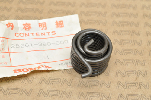 NOS Honda CR125 M MR175 MT125 Elsinore Kick Starter Return Spring 28261 ...