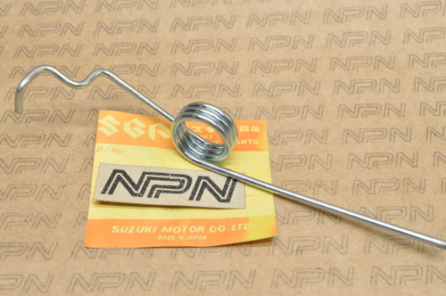 NOS Suzuki 1985-86 LT250 EF Quad Racer Rear Brake Cam Lever Spring ...