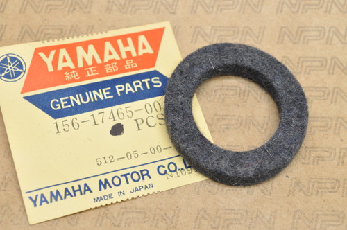 NOS Yamaha TD1 YDS3 YDS5 YM1 YM2 Transmission Sprocket Felt Seal 156-17465-00 - NOS Parts NOW