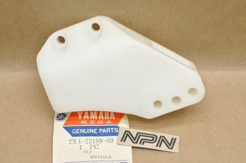 NOS Yamaha IT250 IT465 YZ125 YZ250 YZ400 YZ465 Chain Guide Support 2X4 ...