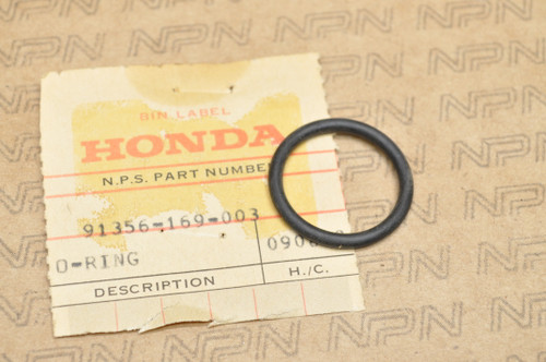 NOS Honda ATC250 CR80 NT650 PC800 VT1100 VT600 VT700 O-Ring 91356-169 ...