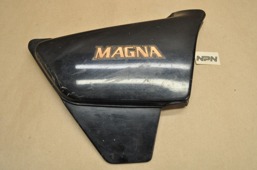 Vtg Used OEM Honda 1984 VF700 C Magna Right Side Cover Black 836A0-MB1 ...