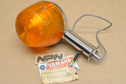 NOS Yamaha HS1 LS2 RD125 Front Turn Signal Flasher Blinker 287-83310-71 ...