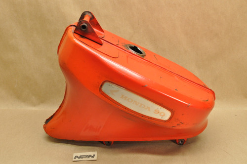 Vintage Used OEM Honda CT90 K0 Fuel Gas Tank Red 17500-053-000 - NOS ...
