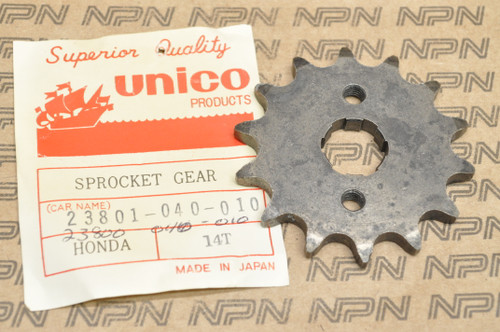 NOS Honda ATC70 CT70 MR50 QA50 SL70 XL75 XR80 Z50 Sprocket 14T 23800 ...