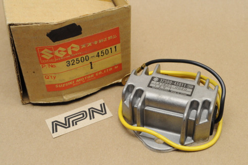 NOS Suzuki 1977-79 GS550 GS750 Voltage Regulator Rectifier 32500-45011 ...