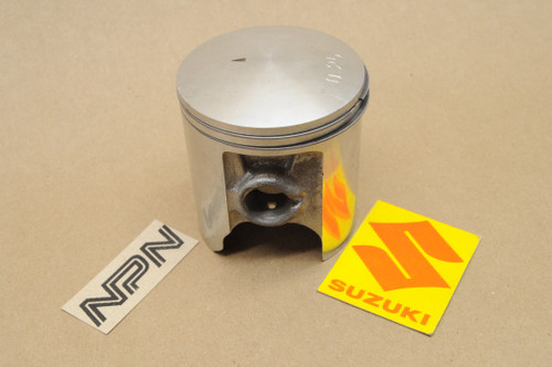 NOS Suzuki 1984-85 RM125 .25 Oversize Piston And Rings 12110-14503-025 - NOS Parts NOW
