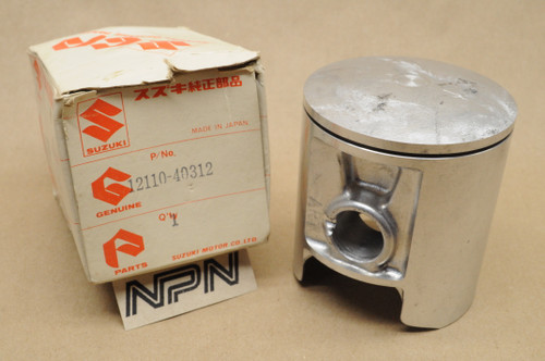 NOS Suzuki 1981 RM250 Standard Size Piston 12110-40312 - NOS Parts NOW