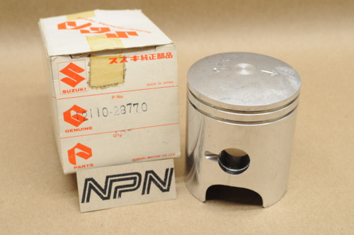 NOS Suzuki 1976-78 RM100 .25 Oversize Piston 12110-28770 - NOS Parts NOW