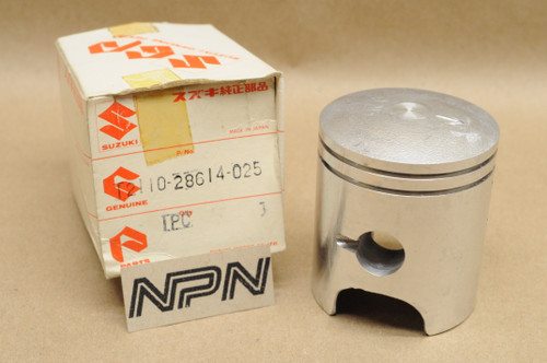 NOS Suzuki 1976-78 RM100 .25 Oversize Piston 12110-28614-025 - NOS Parts NOW