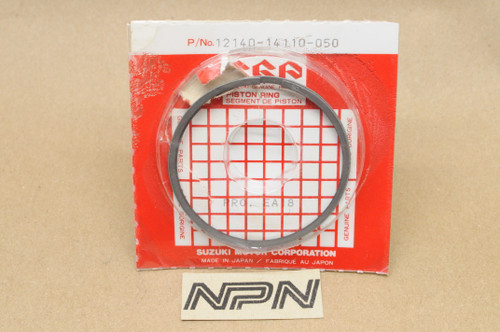 NOS Suzuki 1981-85 RM125 .50 Oversize Piston Ring Set 12140-14110-050 - NOS Parts NOW