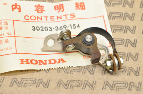 NOS Honda CB360 CB360T CJ360 T Right Ignition Points Contact Breaker ...