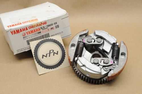 NOS Yamaha 1990-23 PW50 1979-87 QT50 Clutch Assembly 3L5-16620-03 - NOS ...