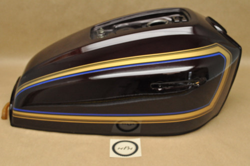 Vintage OEM Honda 1978 CB750 K Gas Tank Candy Alpha Red 17520-405-770 ...