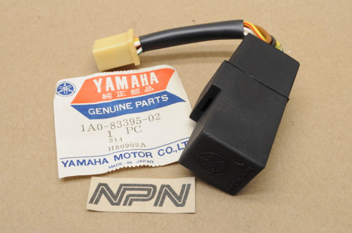 NOS Yamaha RZ350 SR500 XS650 Flasher Cancelling Unit Relay 1A0-83395-02 ...