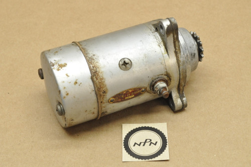 Vtg OEM Honda C70 M 1965 C102 CA102 Starter Motor w/ Sprocket 31200-003 ...