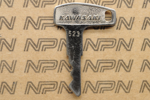 NOS Kawasaki Ignition Switch & Lock Key 27008-027-23 # 523 - NOS Parts NOW