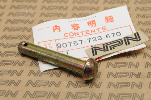NOS Honda F400 F401 F500 F501 FC600 Roto Tiller Pin 10 x 53.5 90757-723 ...