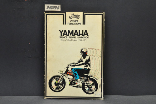 Vintage 1963-71 Yamaha JT1 YG5 T G5S G6S B YF1 Clymer Shop Service ...