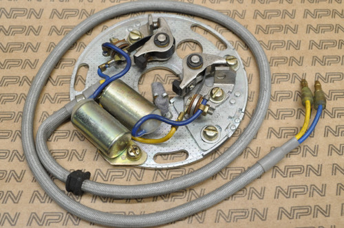 NOS Honda CB350 F CB400 F Condenser Points Breaker Contact Plate 30200-333-004 - NOS Parts NOW