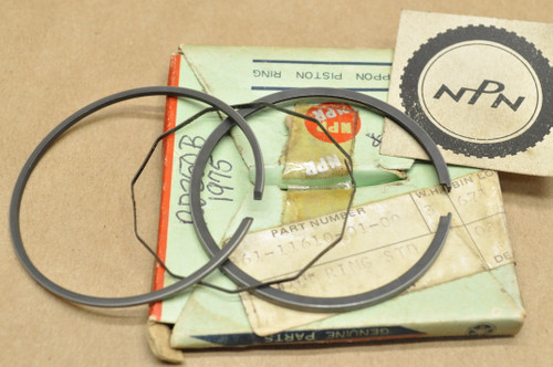 NOS Yamaha RD250 Standard Piston Ring Set for 1 Piston = 3 Rings 361 ...